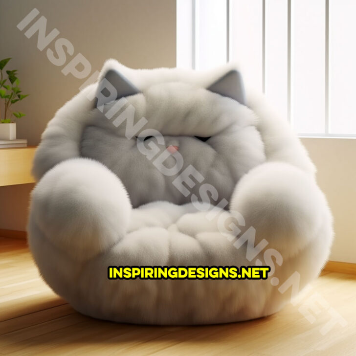 These Giant Cat Shaped Chairs Are the Ultimate Cat-lover's Throne!