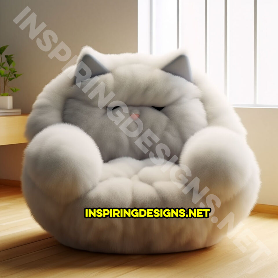 These Giant Cat Shaped Chairs Are the Ultimate Cat-lover's Throne!