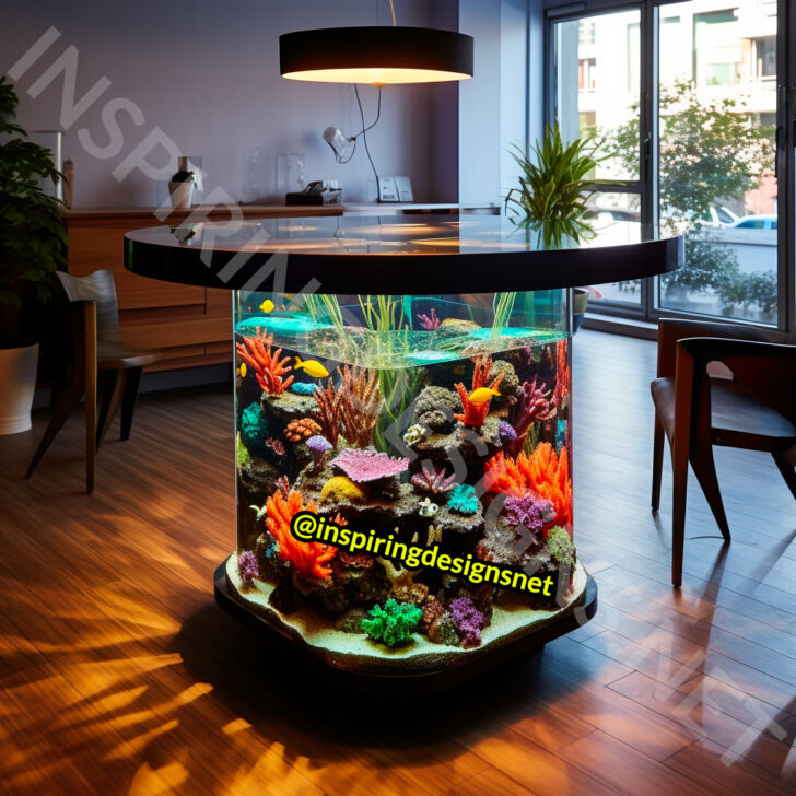 These Aquarium Dining Tables Will Make Waves at Your Next Dinner Party ...