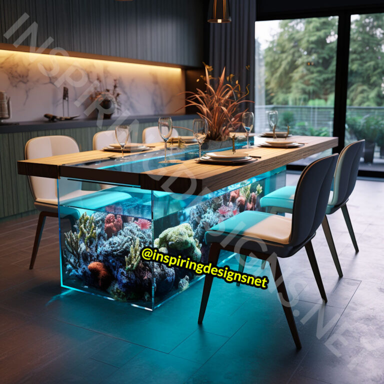 These Aquarium Dining Tables Will Make Waves at Your Next Dinner Party!