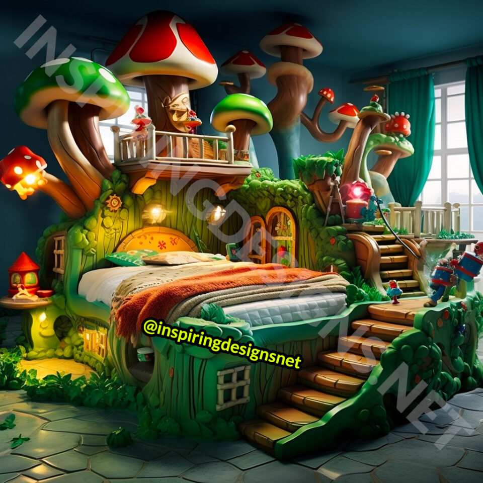 These Giant Mario Kids Beds Will Warp Your Children Straight into ...