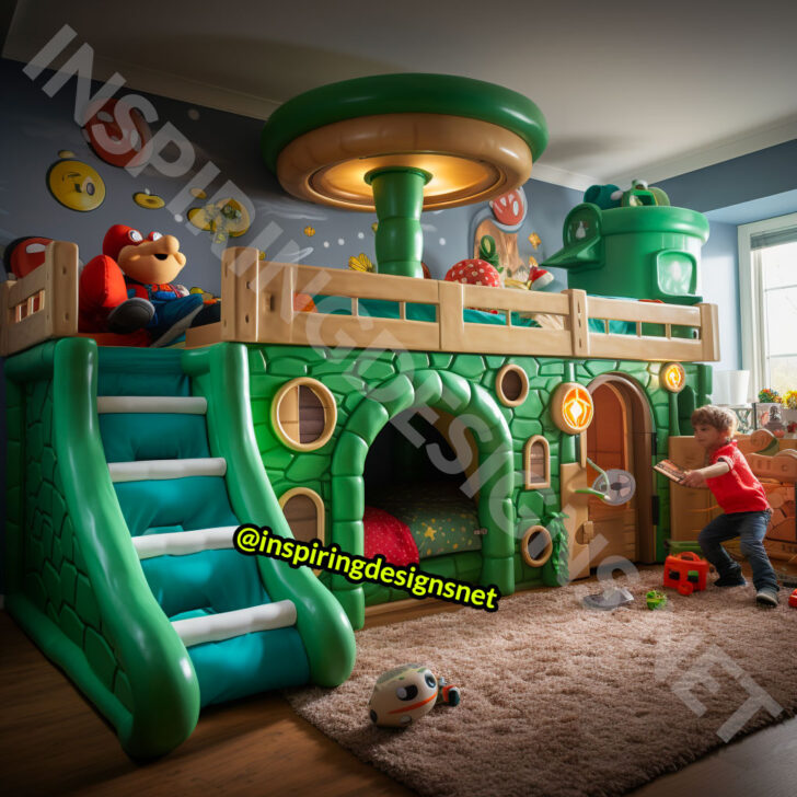 These Giant Mario Kids Beds Will Warp Your Children Straight into Dreamland!