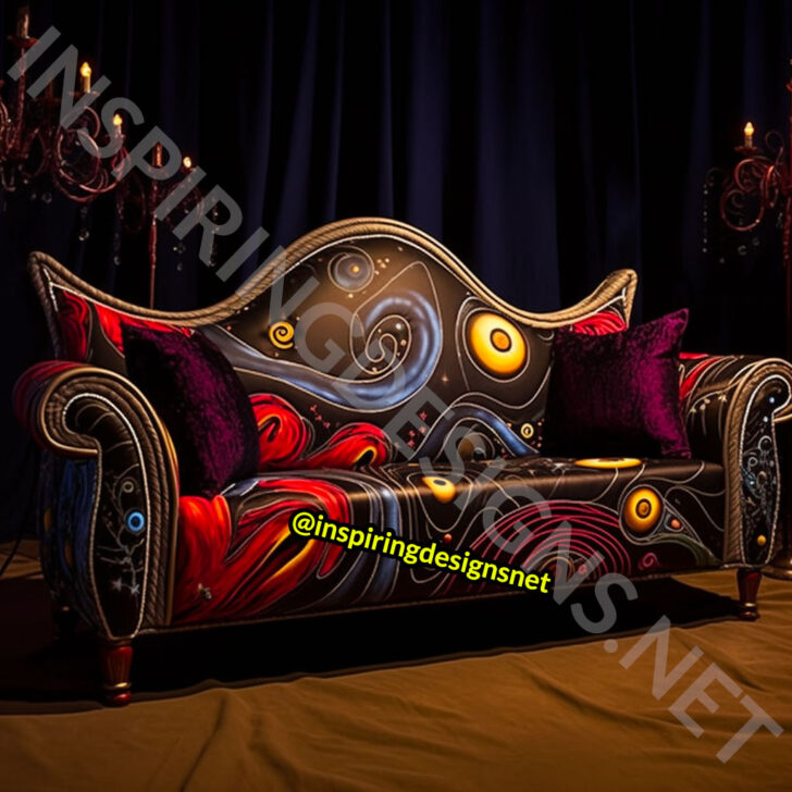 These Nightmare Before Christmas Sofas Turn Every Lounge into a Burton ...