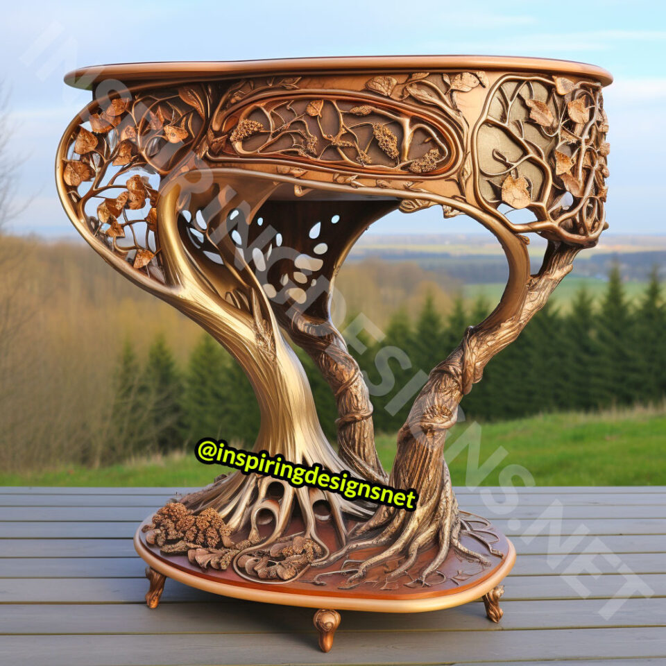 These Wooden Tree Of Life Nightstand Tables Illuminate Your Bedroom ...