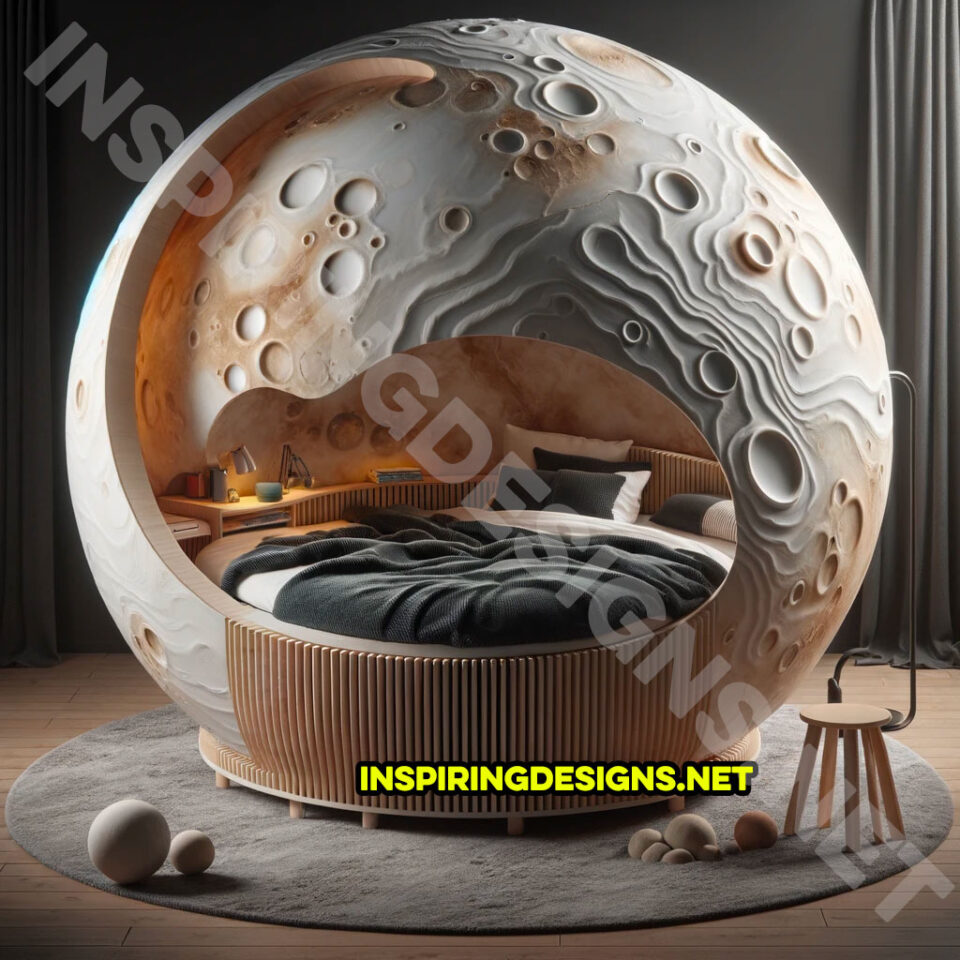 These Spherical Space-Themed Kids Beds Turn Every Night Into an ...