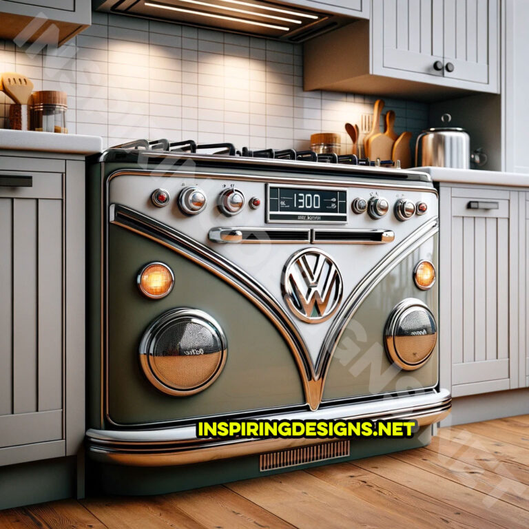 These Volkswagen Bus Shaped Kitchen Appliances Make Your Kitchen a ...
