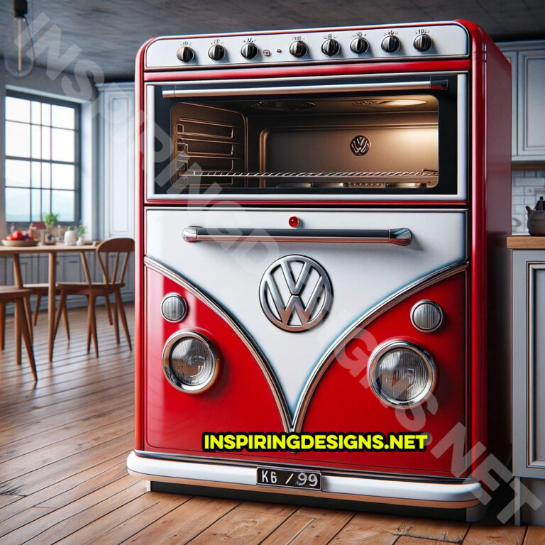 These Volkswagen Bus Shaped Kitchen Appliances Make Your Kitchen a ...