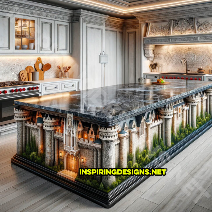These Disney Castle Kitchen Islands Will Make Your Culinary Space a ...