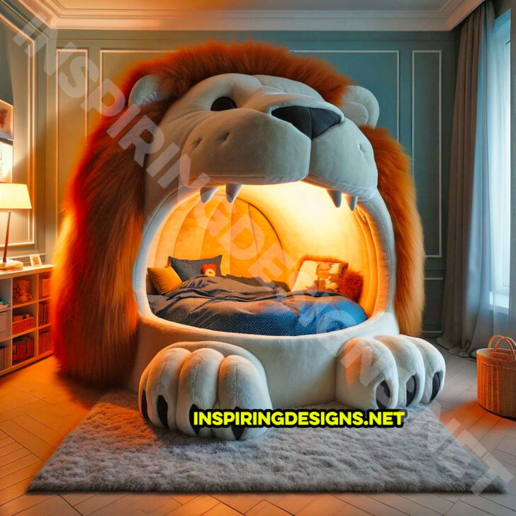 These Giant Cat-Shaped Beds Are The Purr-fect Addition to Any Child's ...