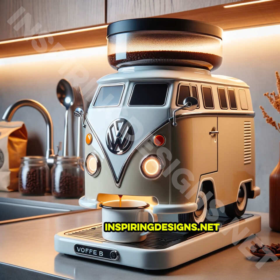These Volkswagen Bus Coffee Makers Are Fueling Mornings with Retro Flair!