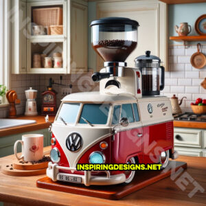 These Volkswagen Bus Coffee Makers Are Fueling Mornings with Retro Flair!