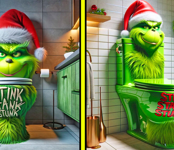 These Grinch Toilets Will Steal Christmas in the Best Way Possible ...