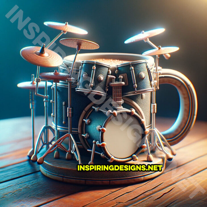 These Playable Instrument Coffee Mugs Will Jazz Up Your Morning Cup Of Joe!