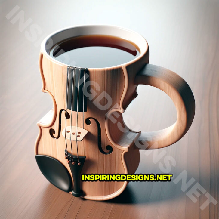 These Playable Instrument Coffee Mugs Will Jazz Up Your Morning Cup Of Joe!
