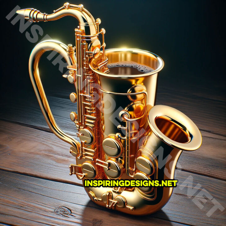 These Playable Instrument Coffee Mugs Will Jazz Up Your Morning Cup Of Joe!