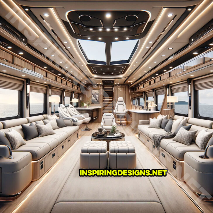 These Giant RVs Shaped Like Yachts Are a New Wave of Road-Tripping Luxury