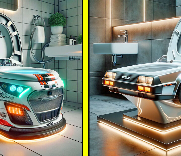 There Are Now Toilets Shaped Like Pickup Trucks, Monster Trucks, Race ...