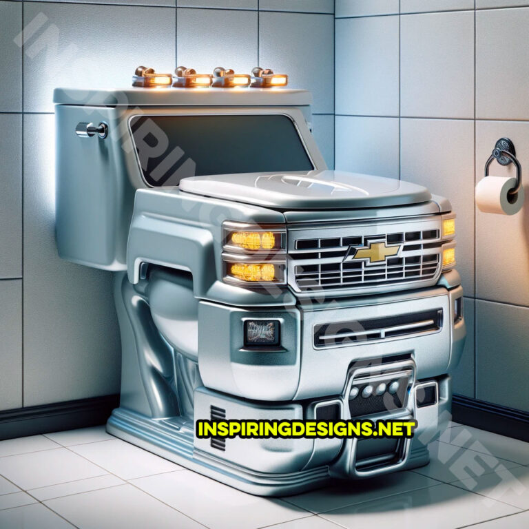 There Are Now Toilets Shaped Like Pickup Trucks, Monster Trucks, Race ...