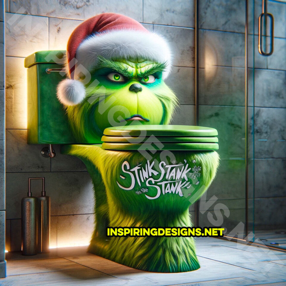 These Grinch Toilets Will Steal Christmas in the Best Way Possible!
