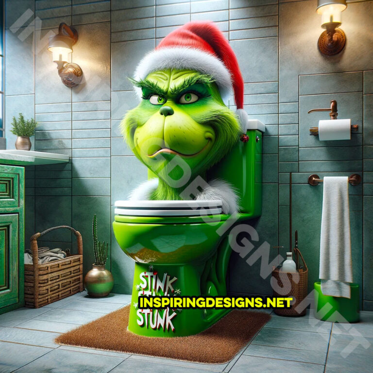 These Grinch Toilets Will Steal Christmas in the Best Way Possible!