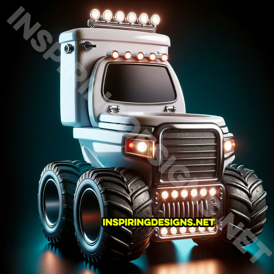 There Are Now Toilets Shaped Like Pickup Trucks, Monster Trucks, Race ...