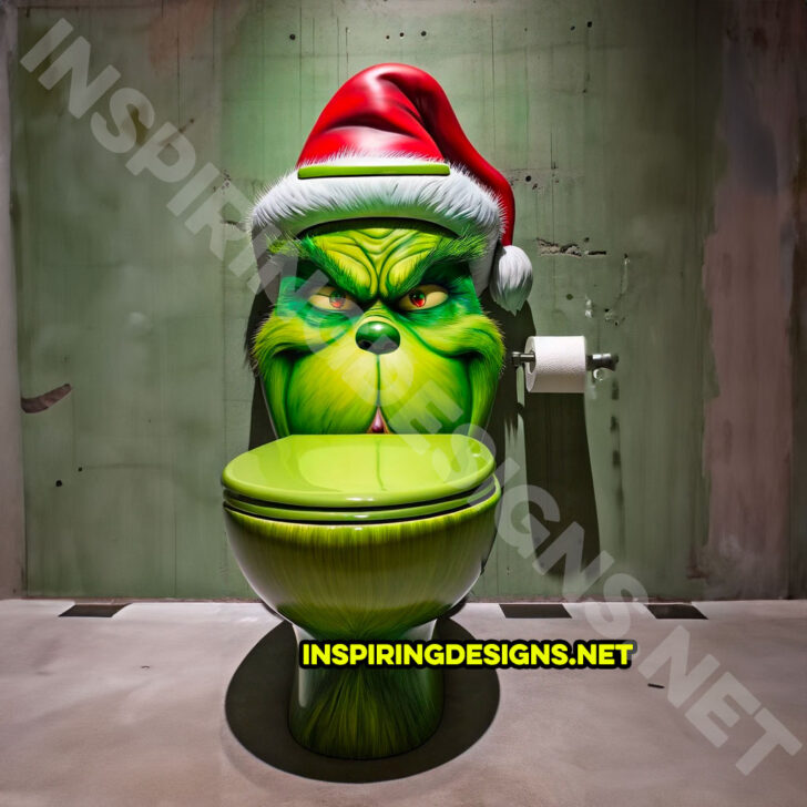 These Grinch Toilets Will Steal Christmas in the Best Way Possible!