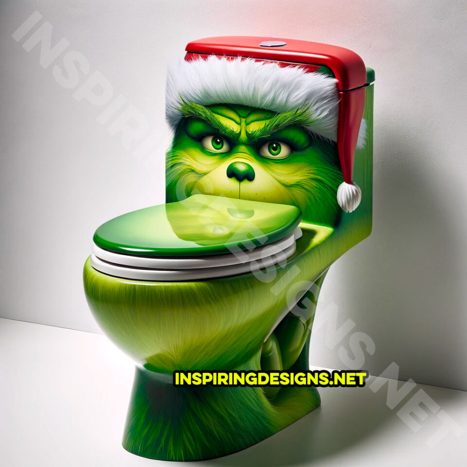 These Grinch Toilets Will Steal Christmas in the Best Way Possible!