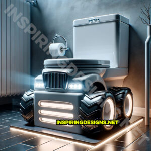 There Are Now Toilets Shaped Like Pickup Trucks, Monster Trucks, Race ...