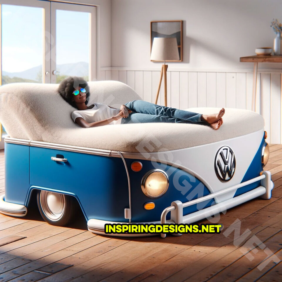 These Volkswagen Type 2 Bus Shaped Loungers Will Transform Your Den ...