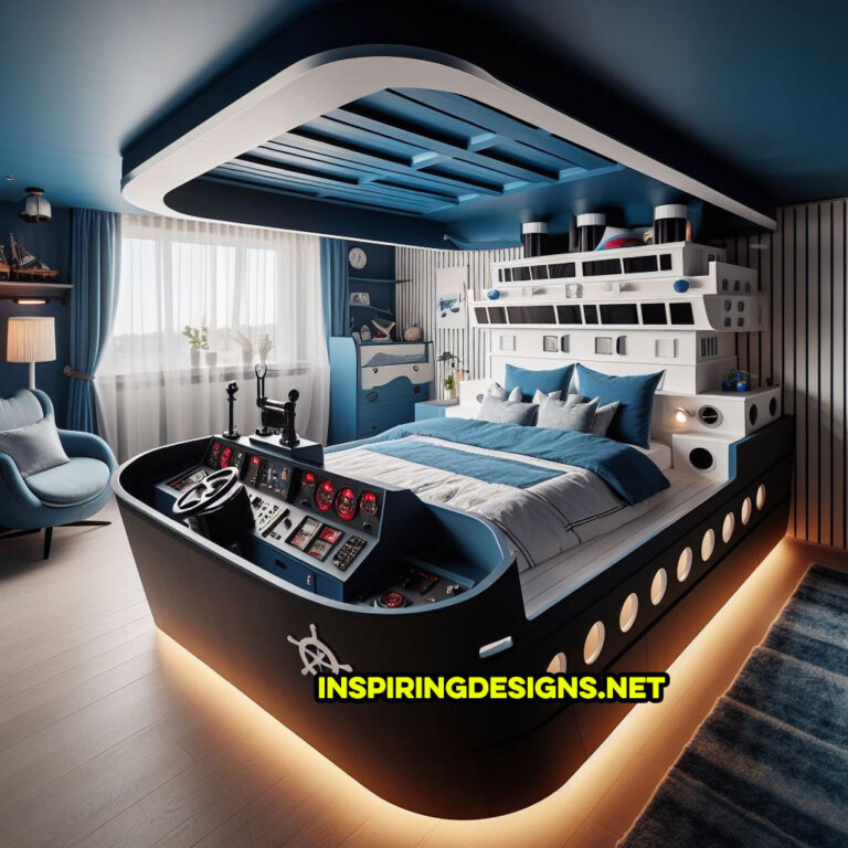 These Cargo Ship Shaped Kids Beds Turn Bedtime into an Exciting Voyage ...