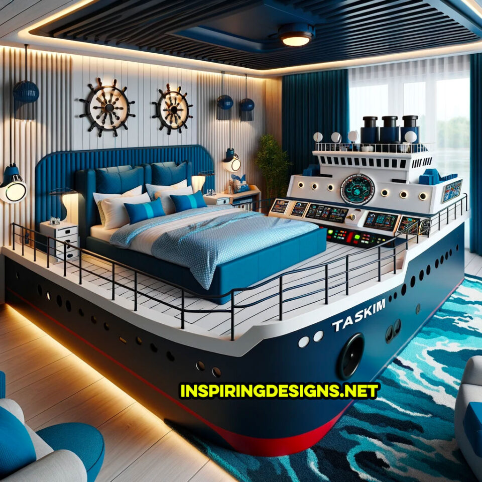 These Cargo Ship Shaped Kids Beds Turn Bedtime into an Exciting Voyage ...