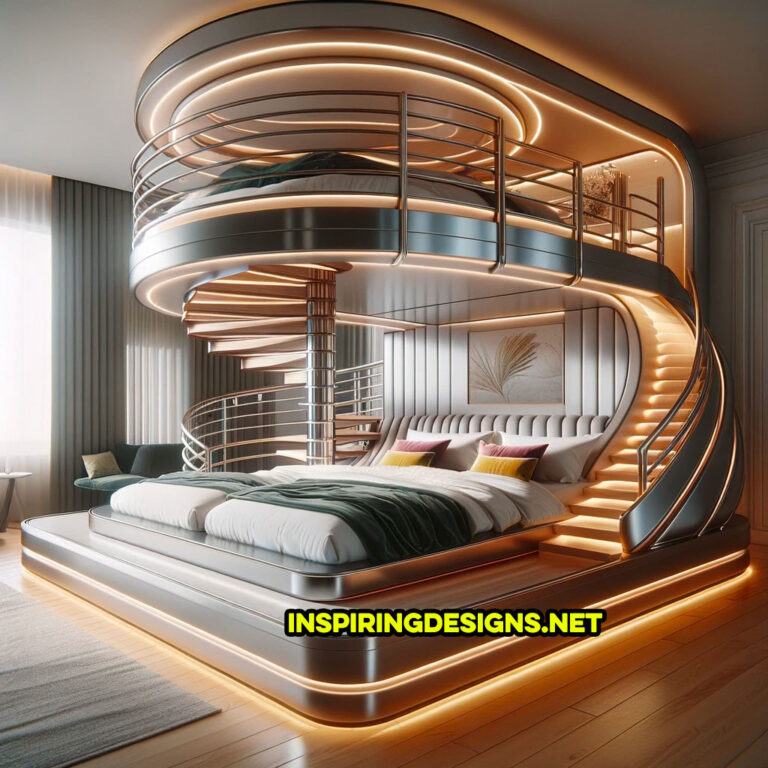 These Epic Luxury Bunk Beds Offer a Stairway to Heavenly Design and Comfort