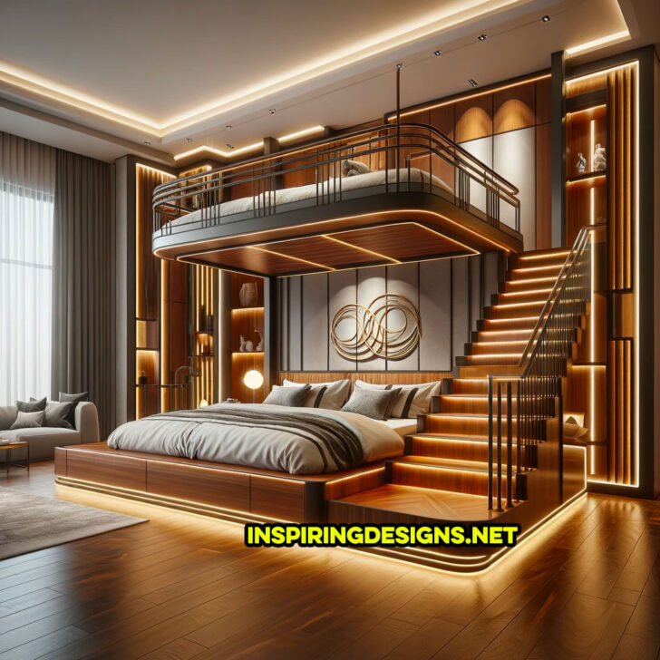 These Epic Luxury Bunk Beds Offer a Stairway to Heavenly Design and Comfort