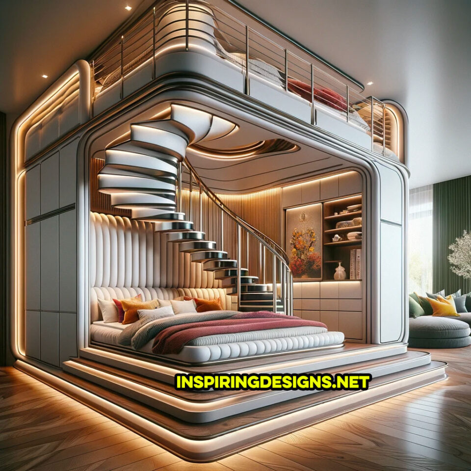 These Epic Luxury Bunk Beds Offer a Stairway to Heavenly Design and Comfort