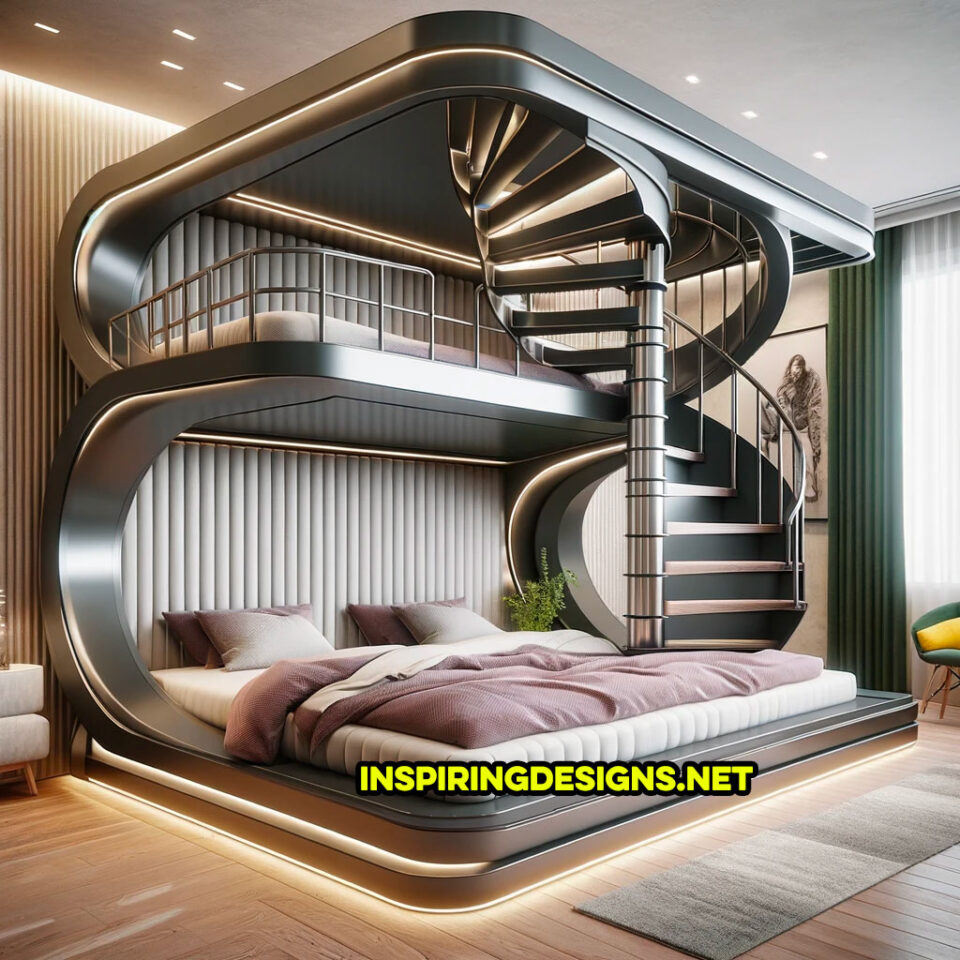 These Epic Luxury Bunk Beds Offer a Stairway to Heavenly Design and Comfort
