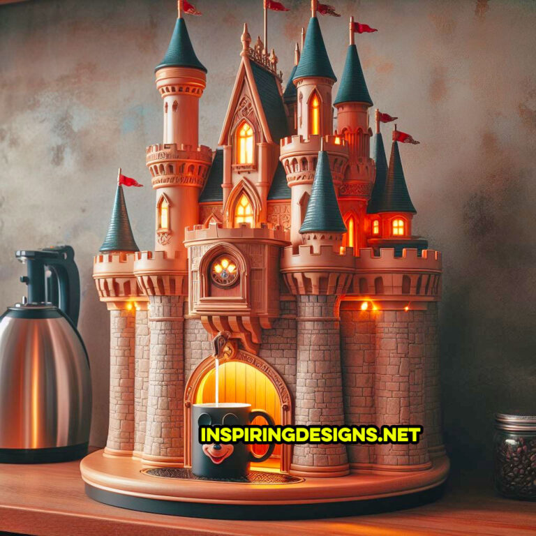 These Hogwarts and Disney Castle Coffee Makers Will Brew Magic in Your ...