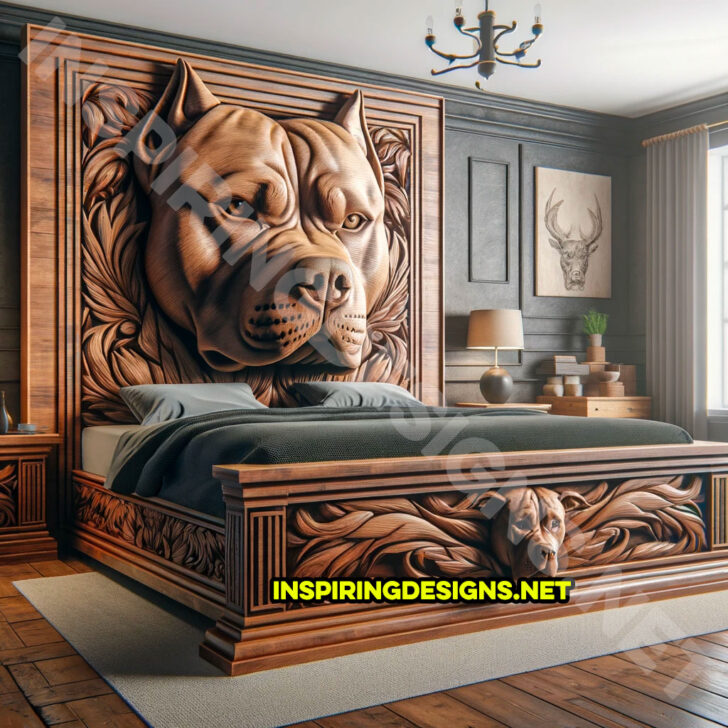 These Dog-Shaped Bed Frames Are Paws-itively Perfect for Pet Lovers