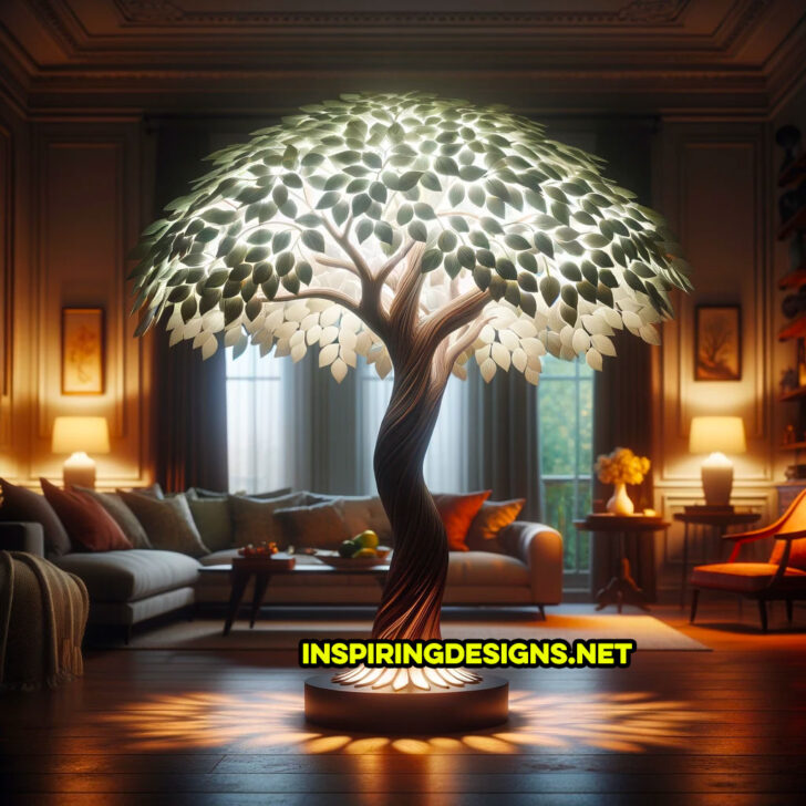 These Giant Tree Lamps Transform Your Home into An Enchanted Forest!