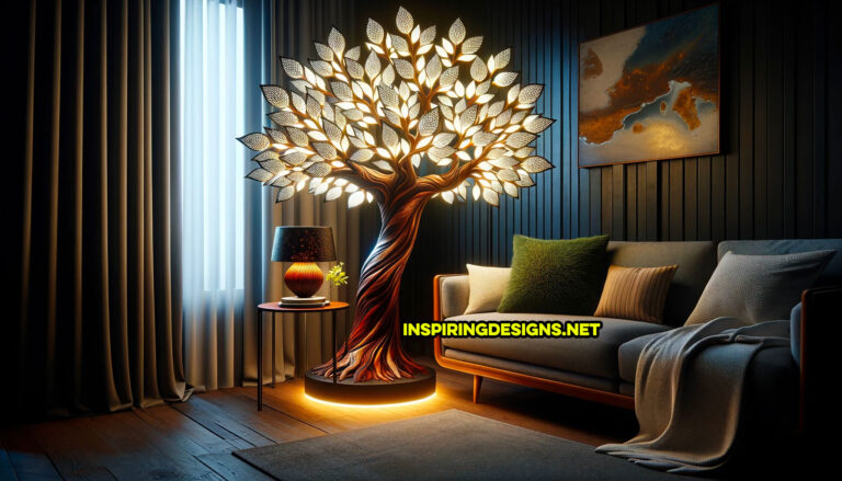These Giant Tree Lamps Transform Your Home into An Enchanted Forest!