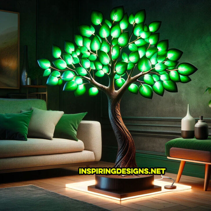These Giant Tree Lamps Transform Your Home into An Enchanted Forest!