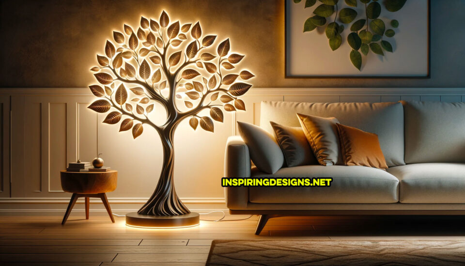 These Giant Tree Lamps Transform Your Home into An Enchanted Forest!