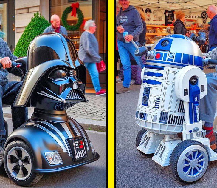 These Star Wars Mobility Scooters Are Transforming Seniors into ...