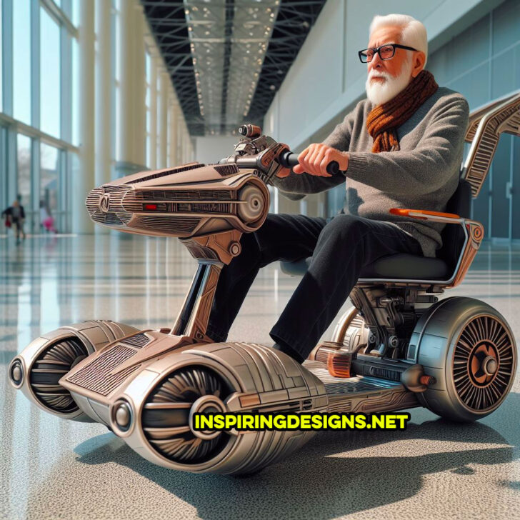 These Star Wars Mobility Scooters Are Transforming Seniors into ...