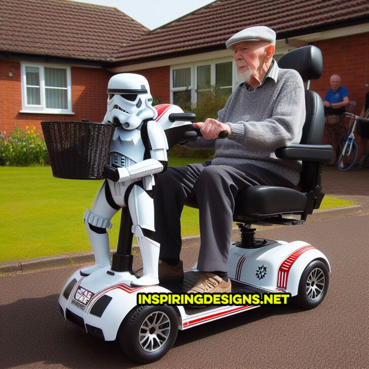 These Star Wars Mobility Scooters Are Transforming Seniors into ...