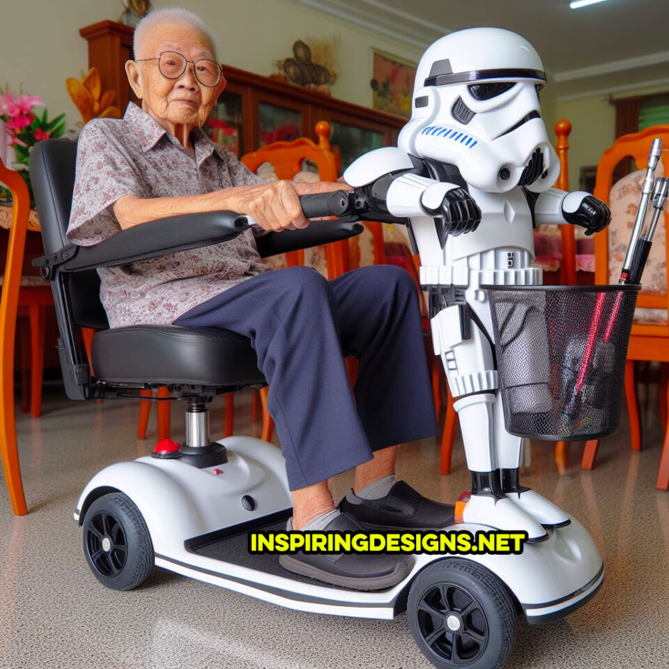 These Star Wars Mobility Scooters Are Transforming Seniors into ...