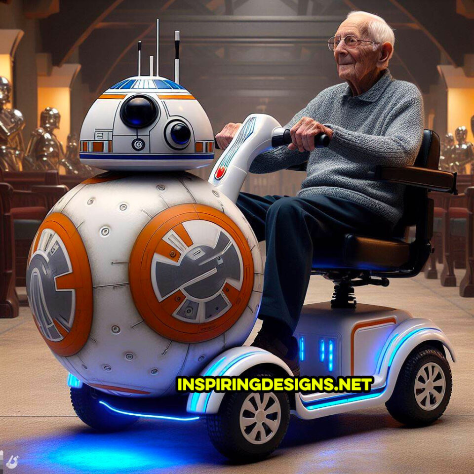 These Star Wars Mobility Scooters Are Transforming Seniors into ...