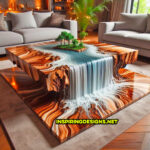 These Wood and Epoxy Waterfall Coffee Tables Will Make a Splash in Your Home Decor