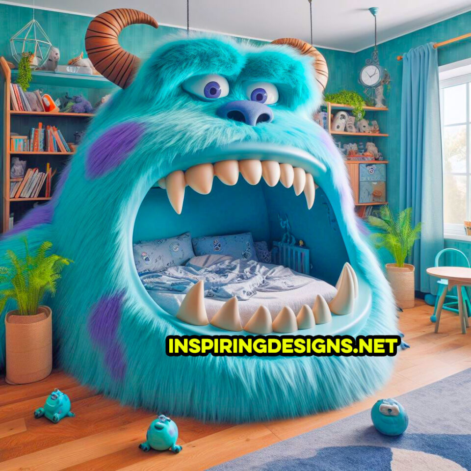 Giant Disney and Pixar Character Kids Beds