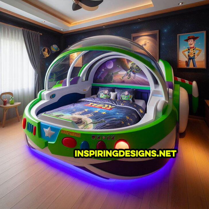 Giant Disney and Pixar Character Kids Beds
