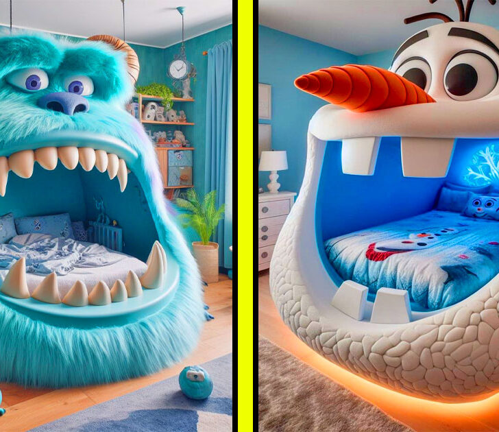 Giant Disney and Pixar Character Kids Beds – Inspiring Designs